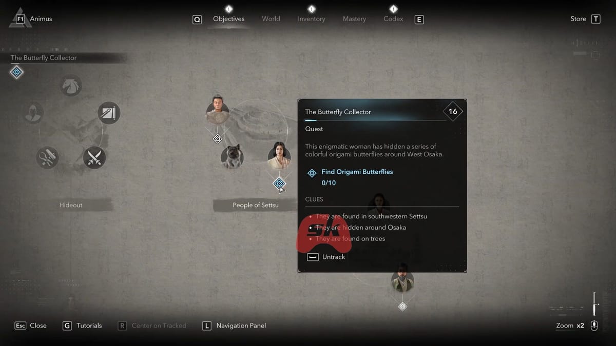 Assassin's Creed Shadows: How to complete The Butterfly Collector side ...