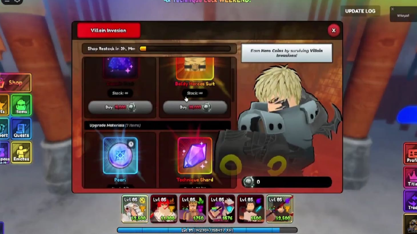 How to get and use Hero Coins in Anime Last Stand