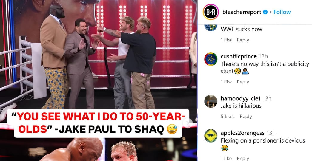 Shaquille O'Neal: "Flexing on a pensioner is devious": Fans drop ...