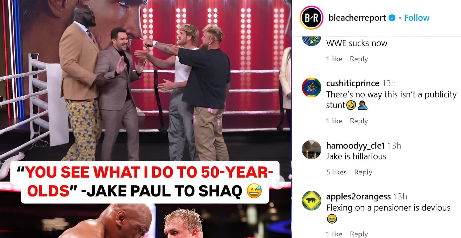 Shaquille O'Neal: "Flexing on a pensioner is devious": Fans drop ...