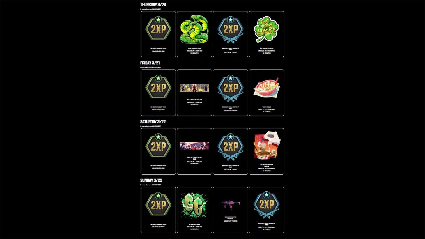 All CDL 2025 Major 2 viewership rewards for Black Ops 6 and Warzone and ...