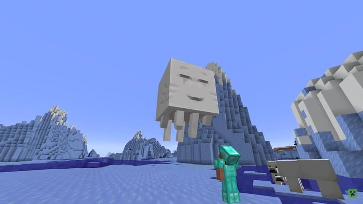 Minecraft fans will soon get to use ghasts as flying mount