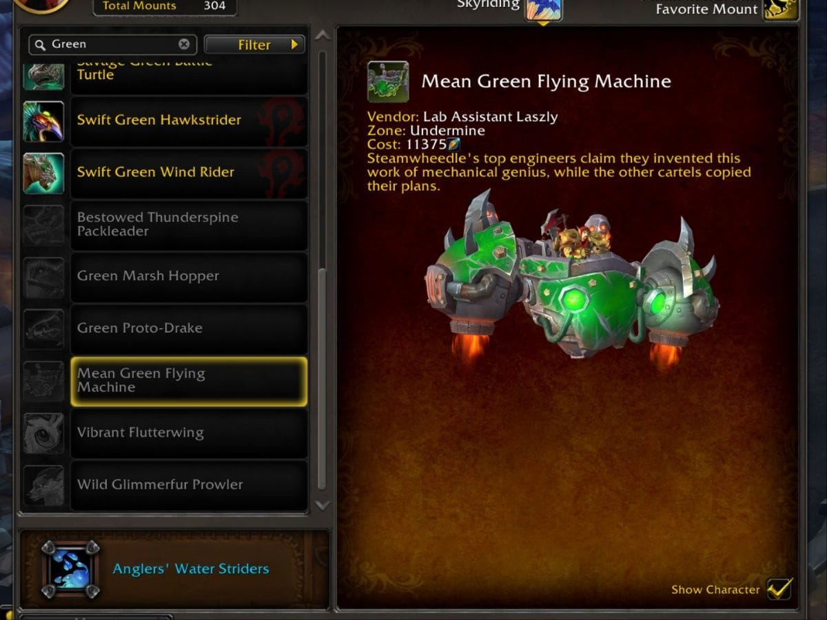 WoW: 5 easy to farm mounts in Undermine