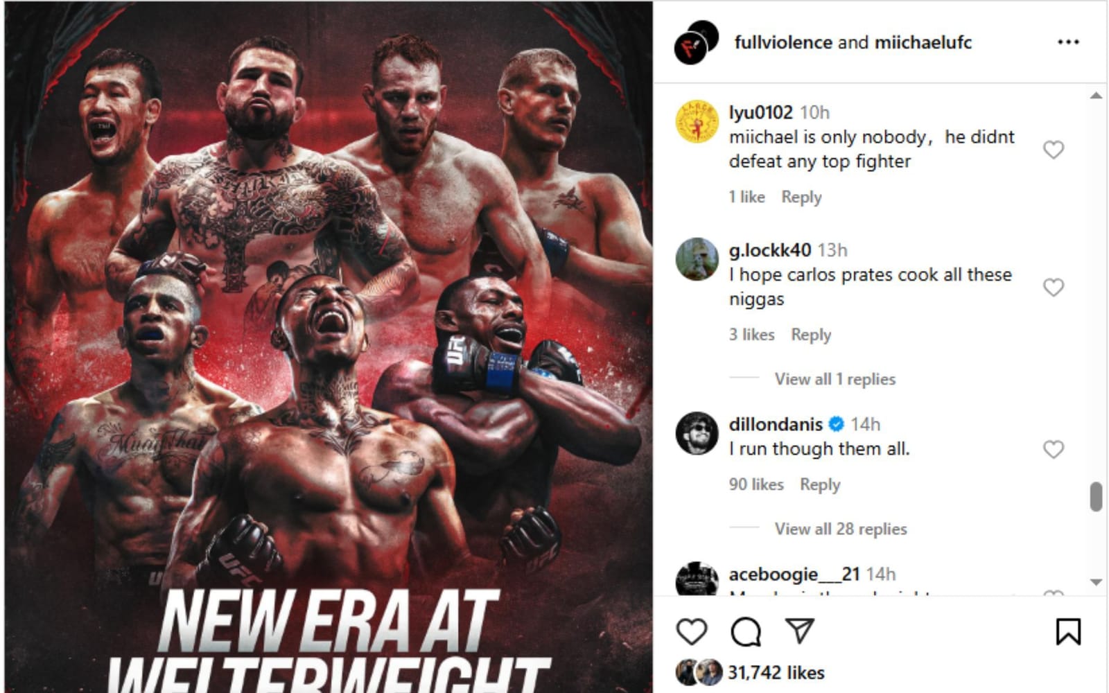 Controversial MMA fighter claims he would 'run through all' as new era ...
