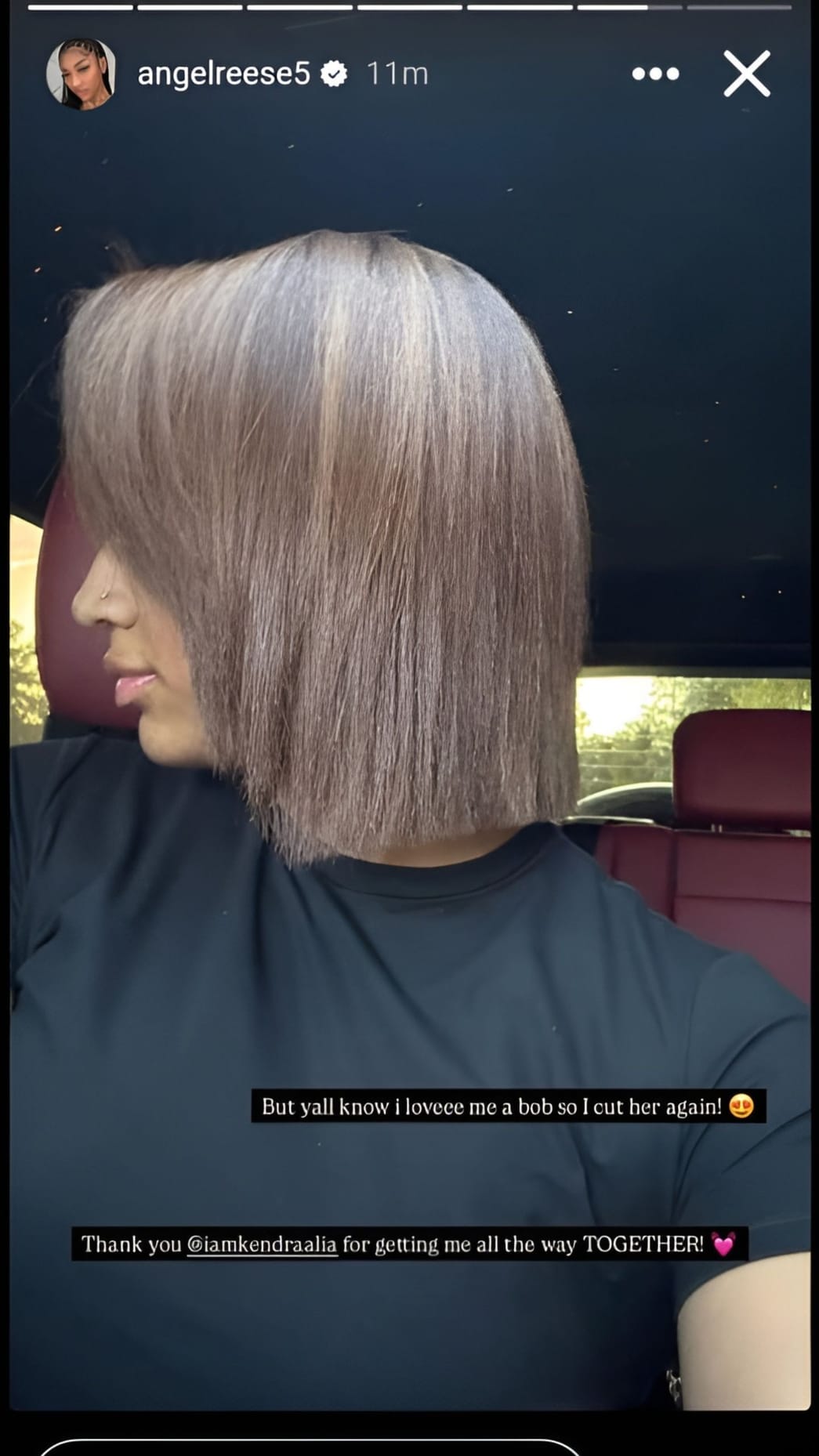 "I really wore wigs for 7 weeks" - Angel Reese reveals new hairstyle ...