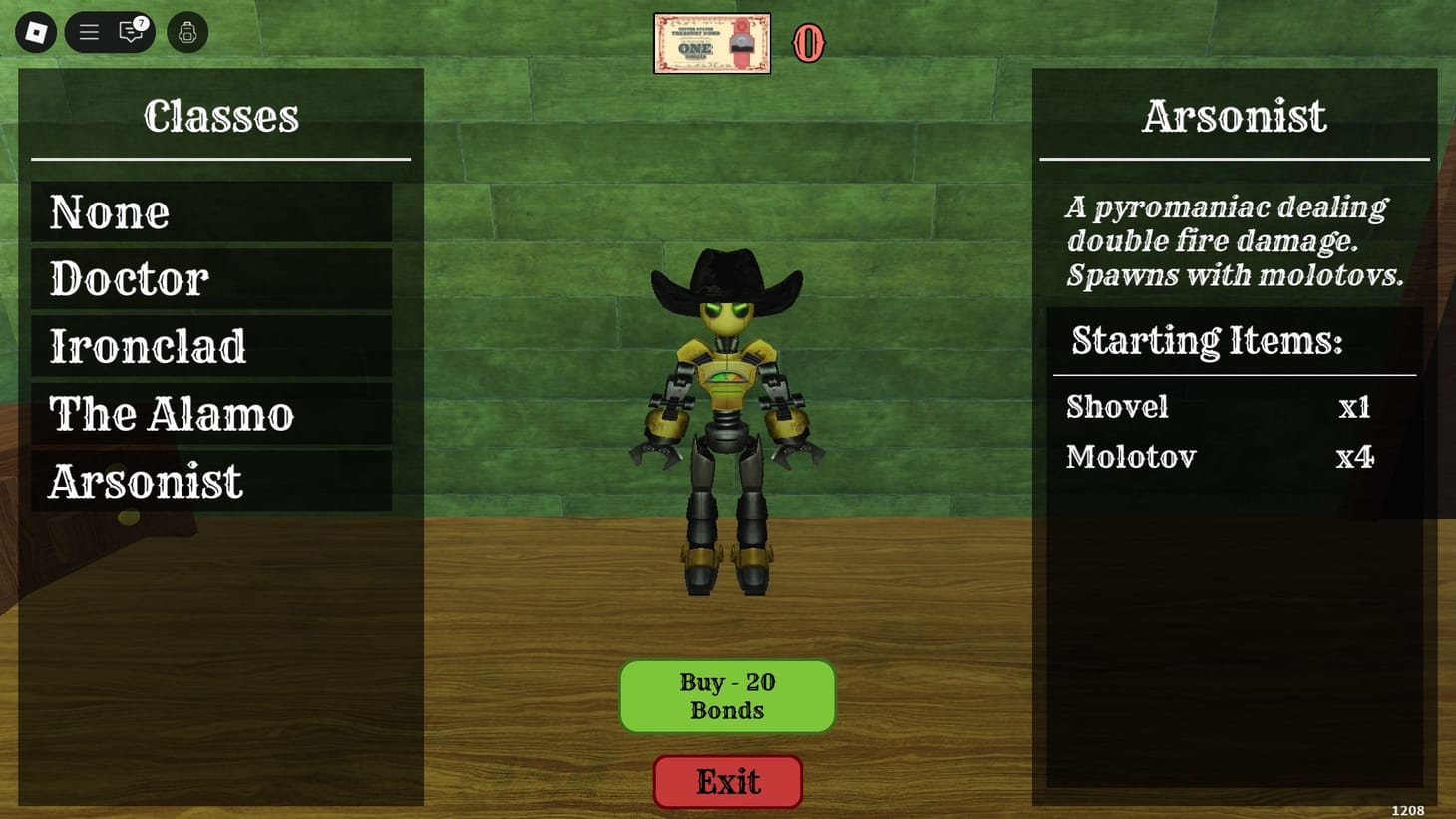 Dead Rails Class guide