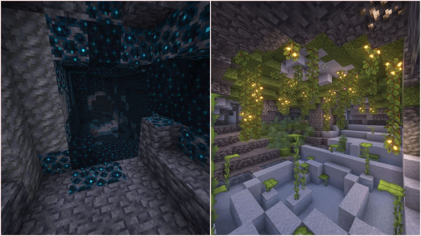How Minecraft caves have improved over the years