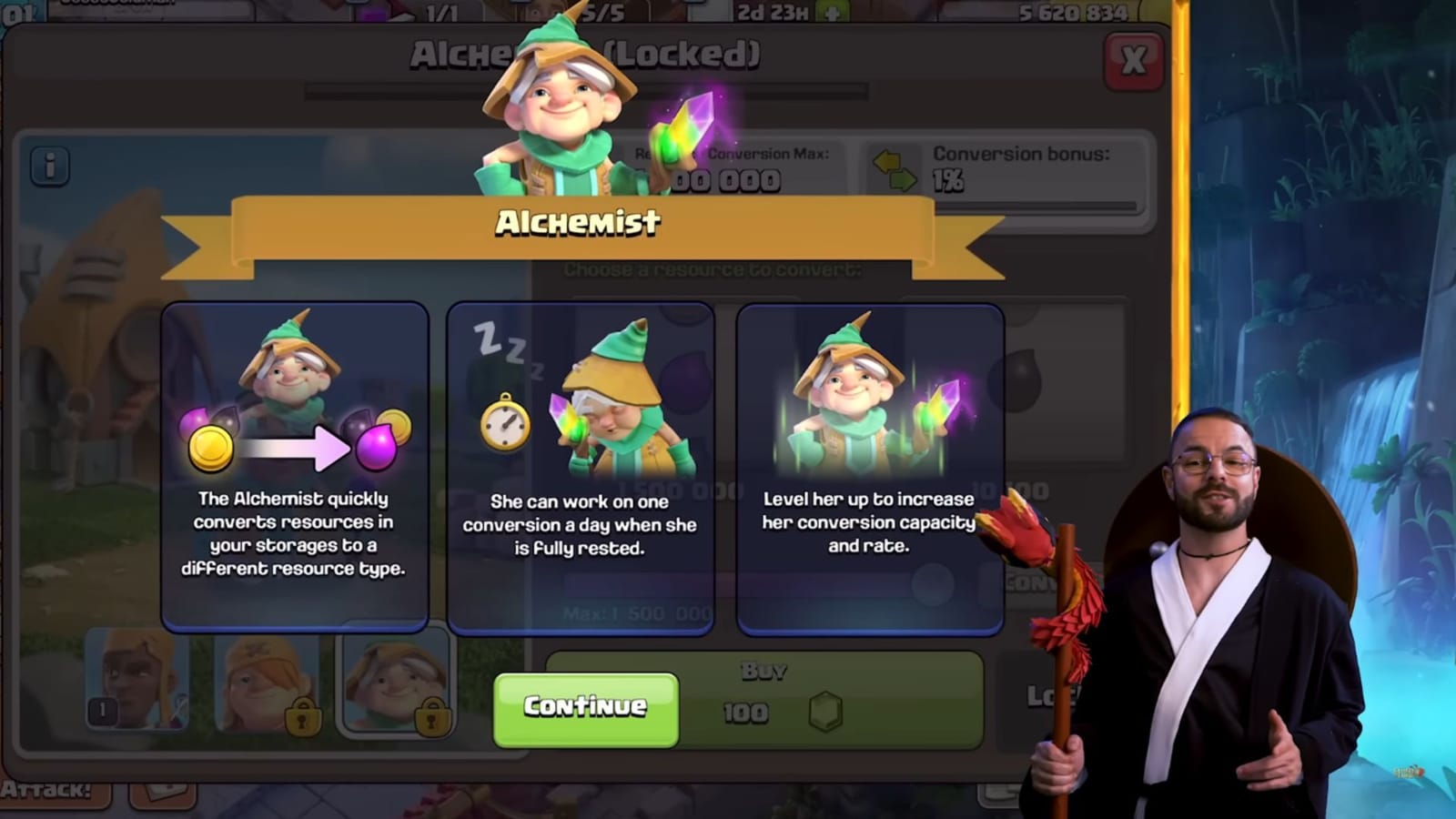 Is the Clash of Clans Alchemist worth upgrading?