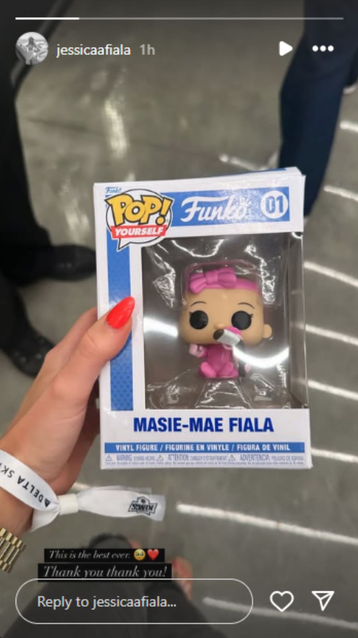 "This is the best ever": Kevin Fiala's wife Jessica melts over 'Masie ...