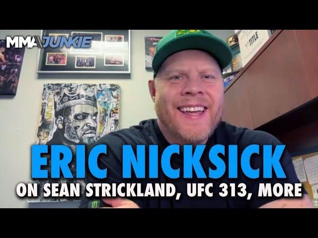 Eric Nicksick says Sean Strickland sent DM immediately after open ...