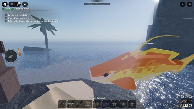 Where is Sunstone Island in Fisch?