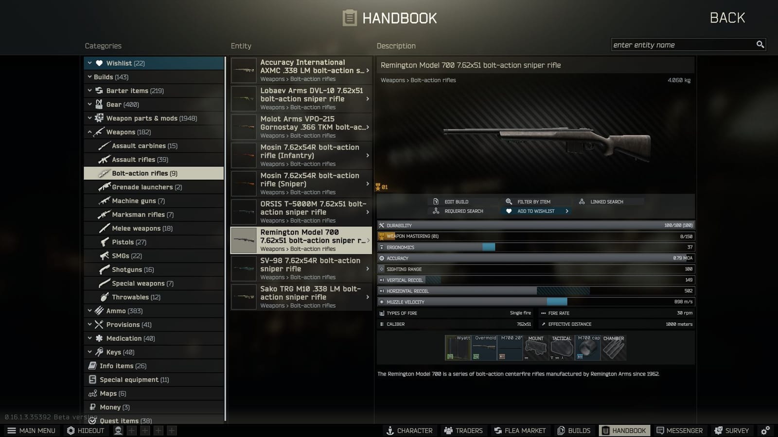 5 best Sniper Rifles in Escape from Tarkov (Patch 0.16)