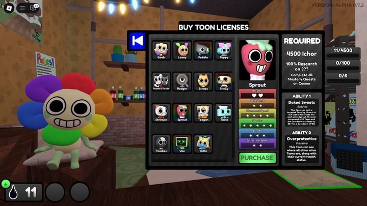 Dandy’s World Sprout guide