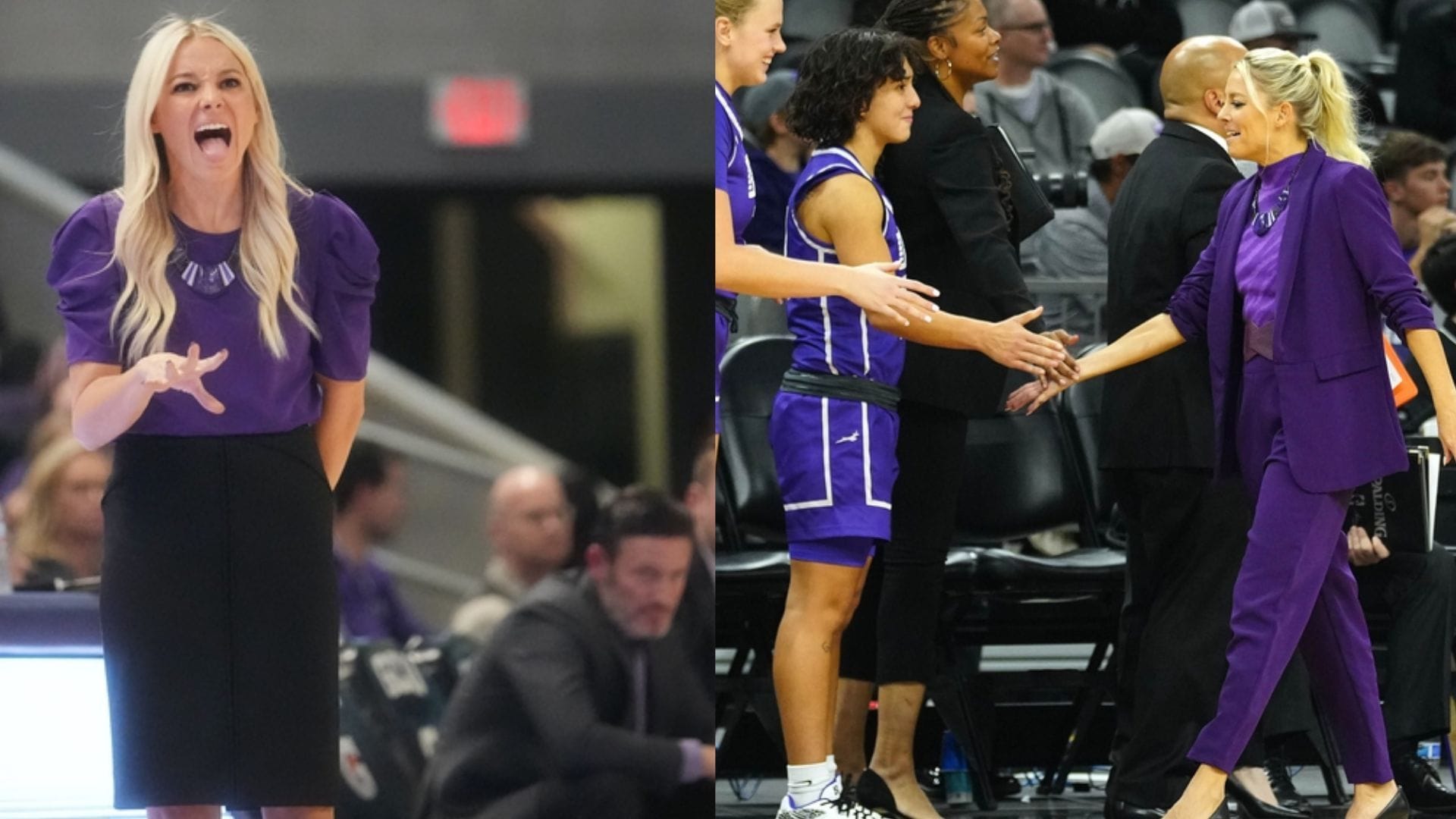 "Freezing...but worth it": GCU head coach Molly Miller reacts to wild locker room celebrations