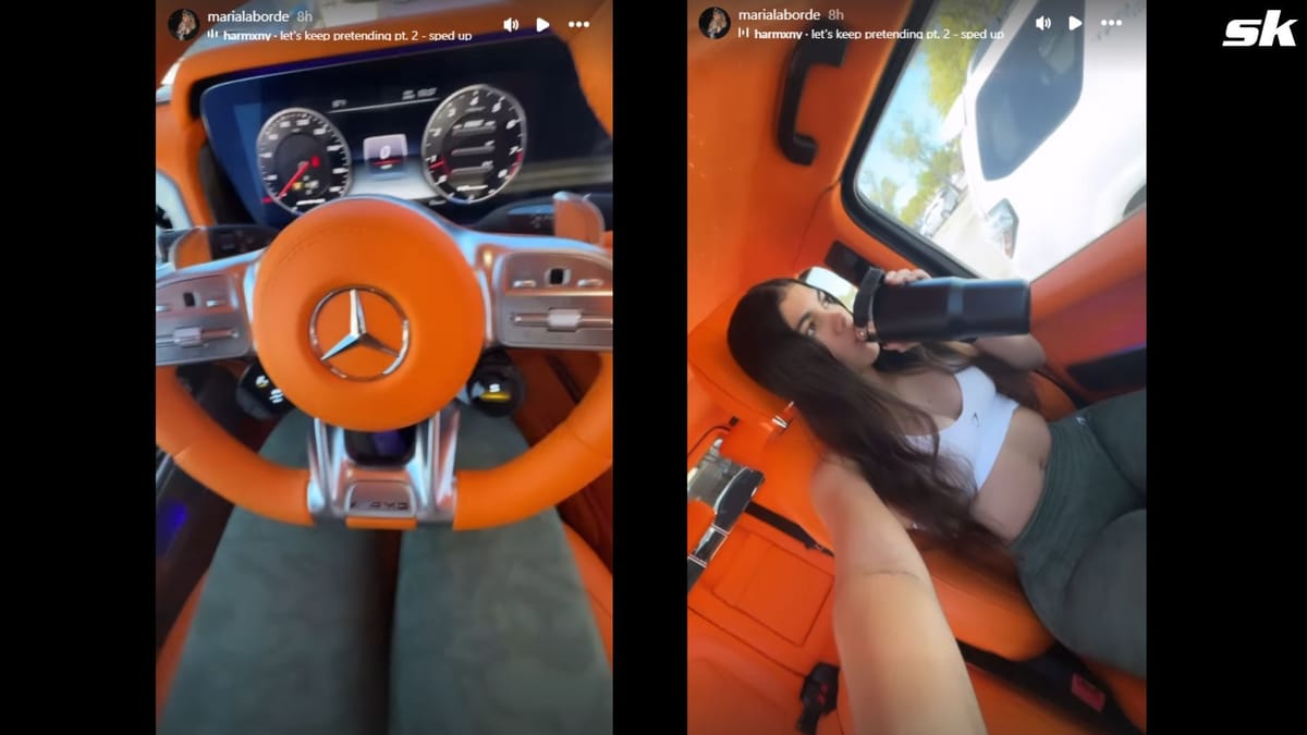 Ronald Acuna Jr.'s wife Maria Laborde shows off luxurious Mercedes with ...