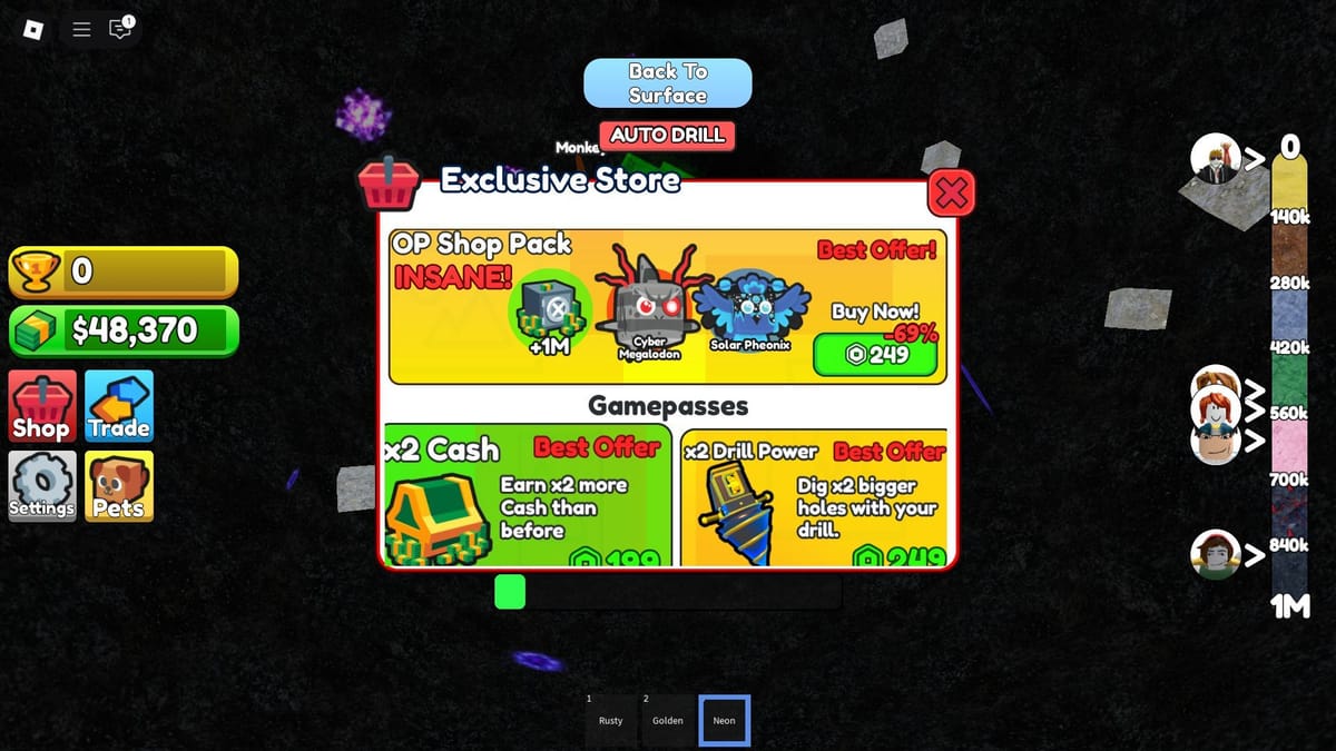 How to play Drill Digging Simulator