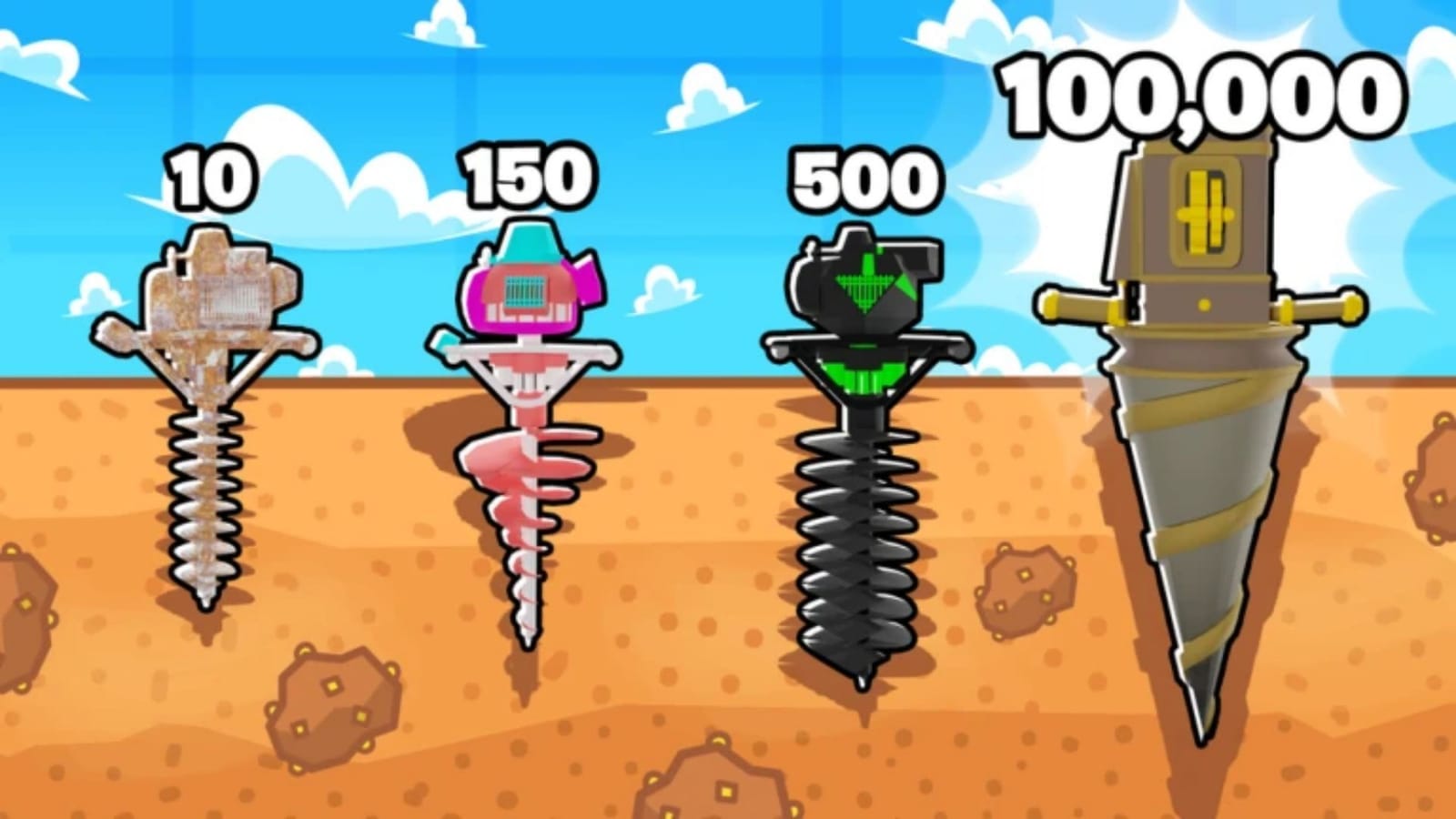 How to play Drill Digging Simulator