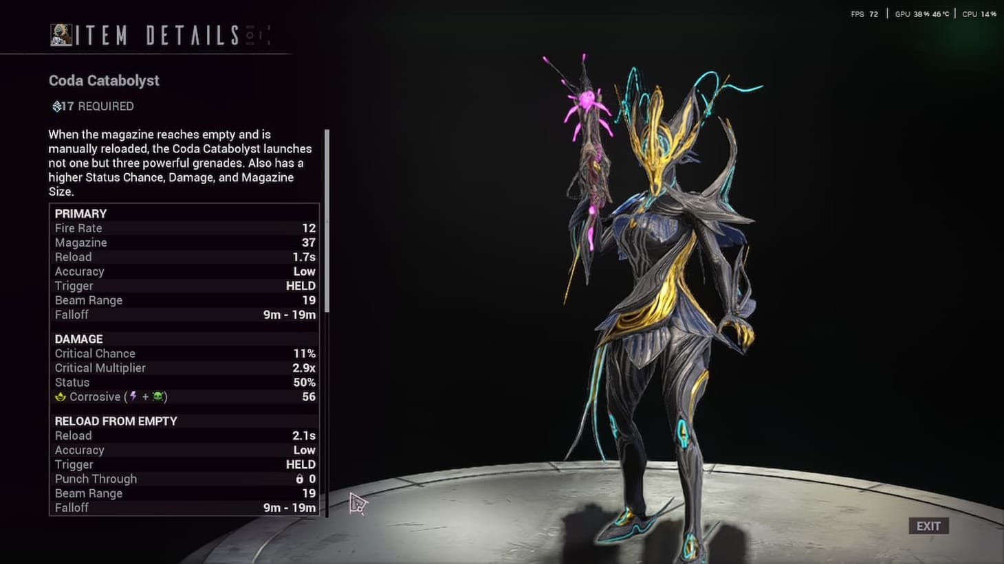 Warframe Coda weapons tier list: All Infested Lich weapons ranked