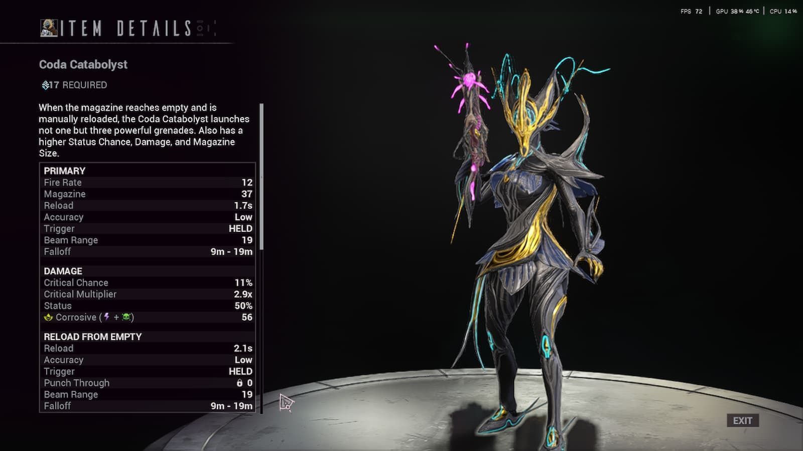 Warframe Coda weapons tier list: All Infested Lich weapons ranked