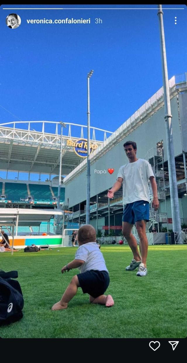 Lorenzo Musetti's girlfriend Veronica shares sweet glimpse of Italian ...