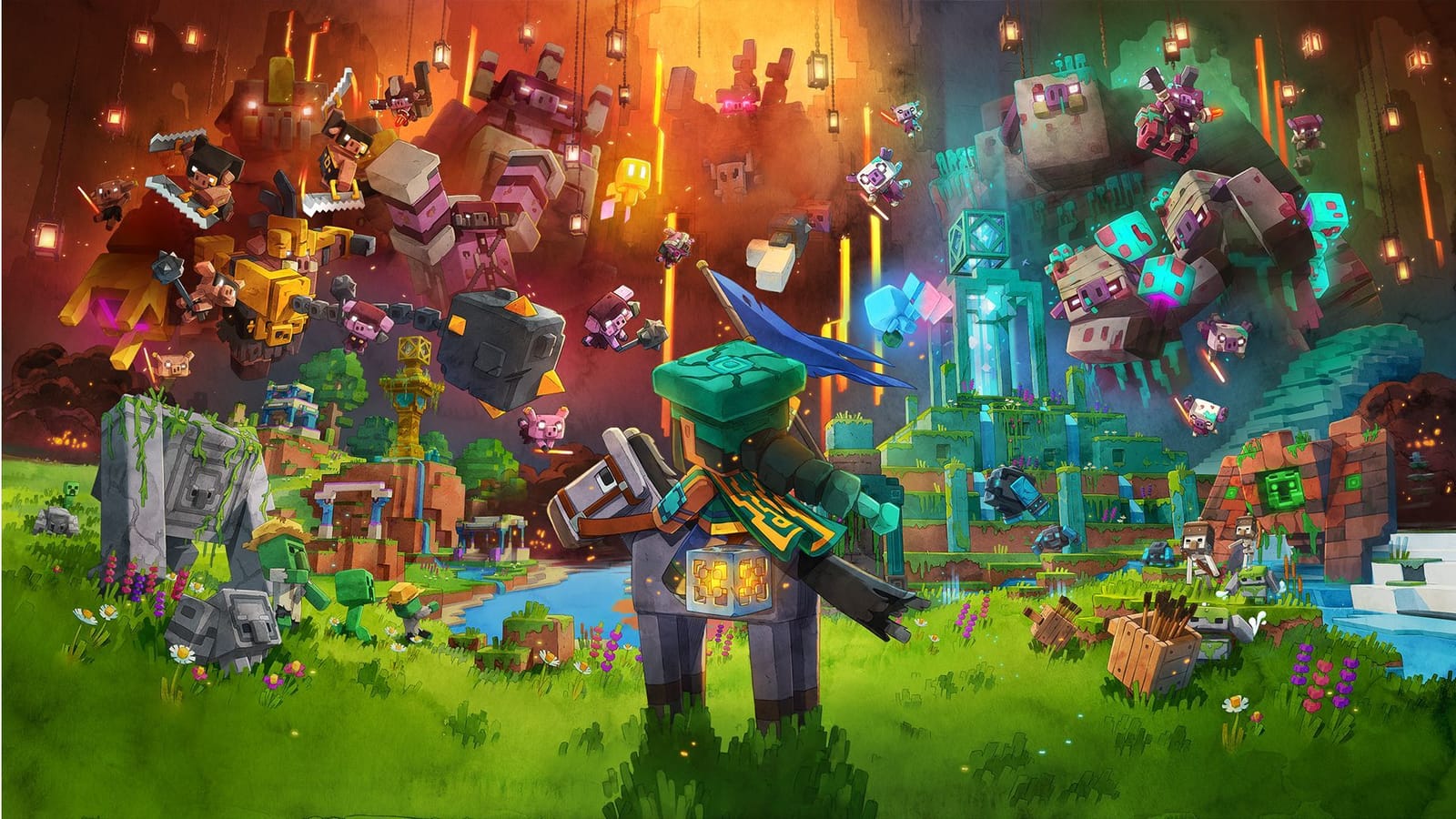 4 best Minecraft Legends wallpapers