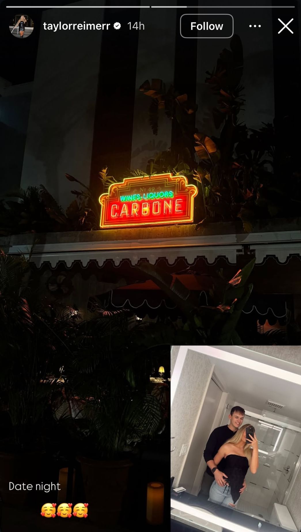 NASCAR young standout Corey Heim seen in ‘date night’ post with Taylor ...