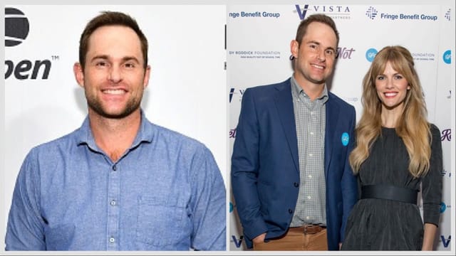 Andy Roddick's wife Brooklyn Decker can't hide her excitement as he ...