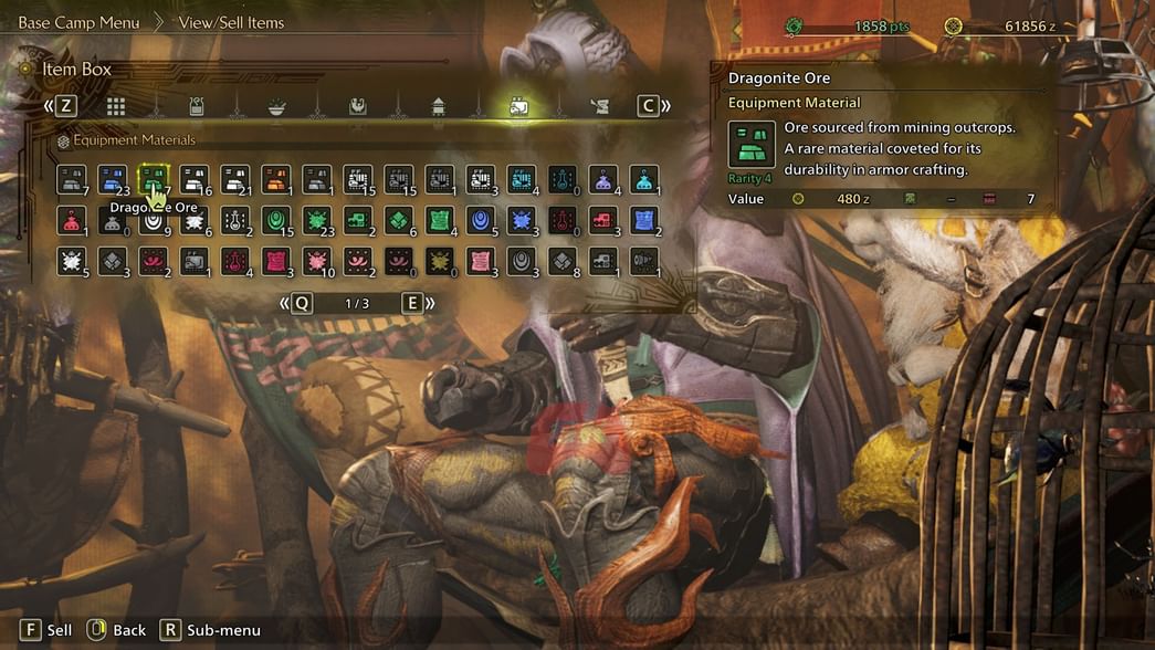 Where to find Dragonite Ore in Monster Hunter Wilds