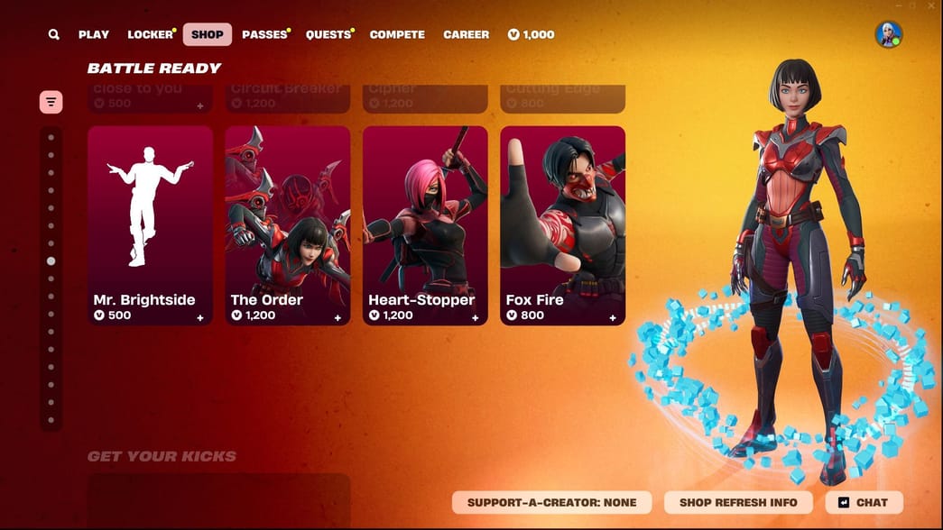 How to get The Order skin in Fortnite