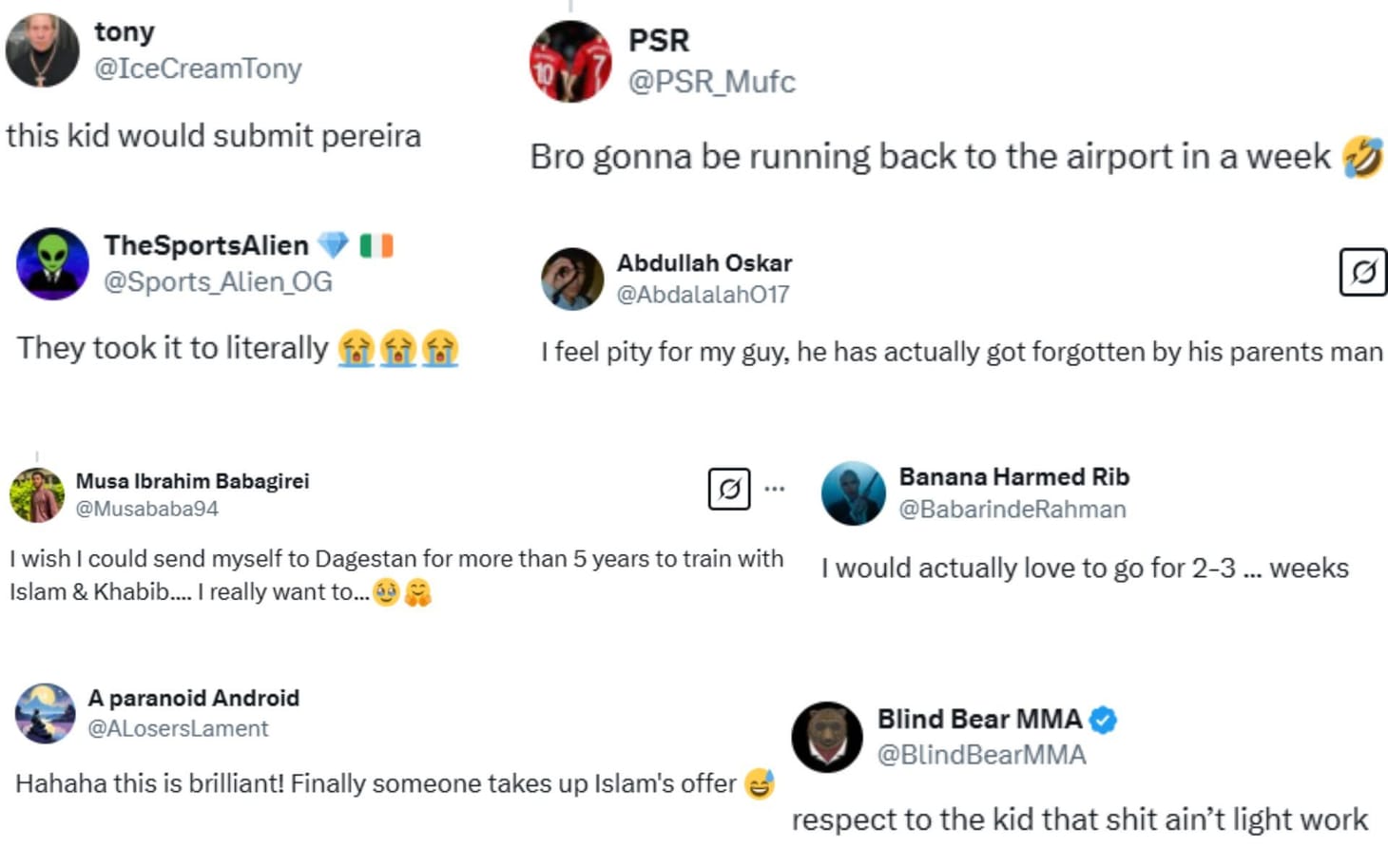 "This kid would submit Pereira" - Fans react as someone finally takes ...