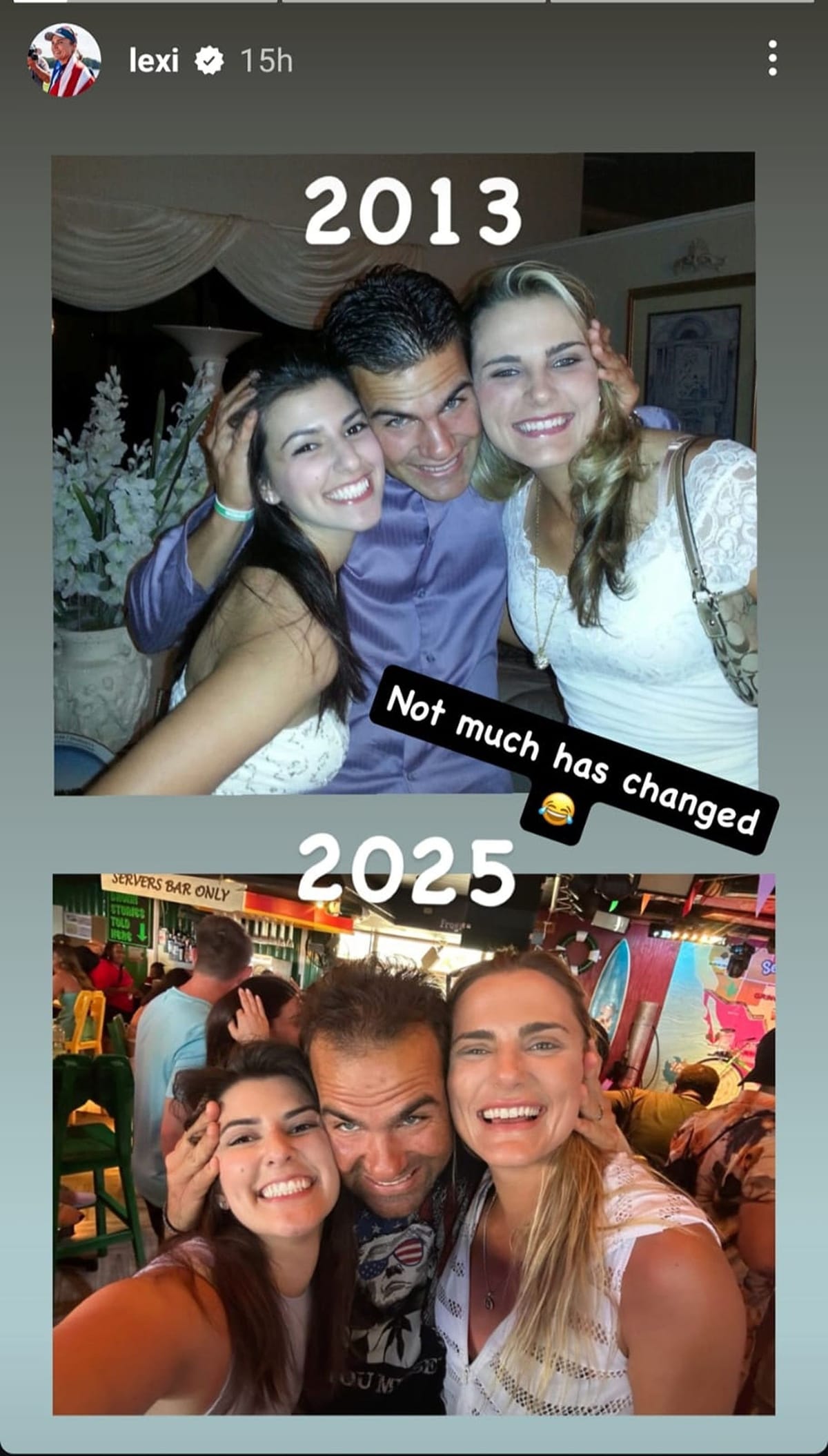Lexi Thompson recreates a wholesome 12-year-challenge photo with ...