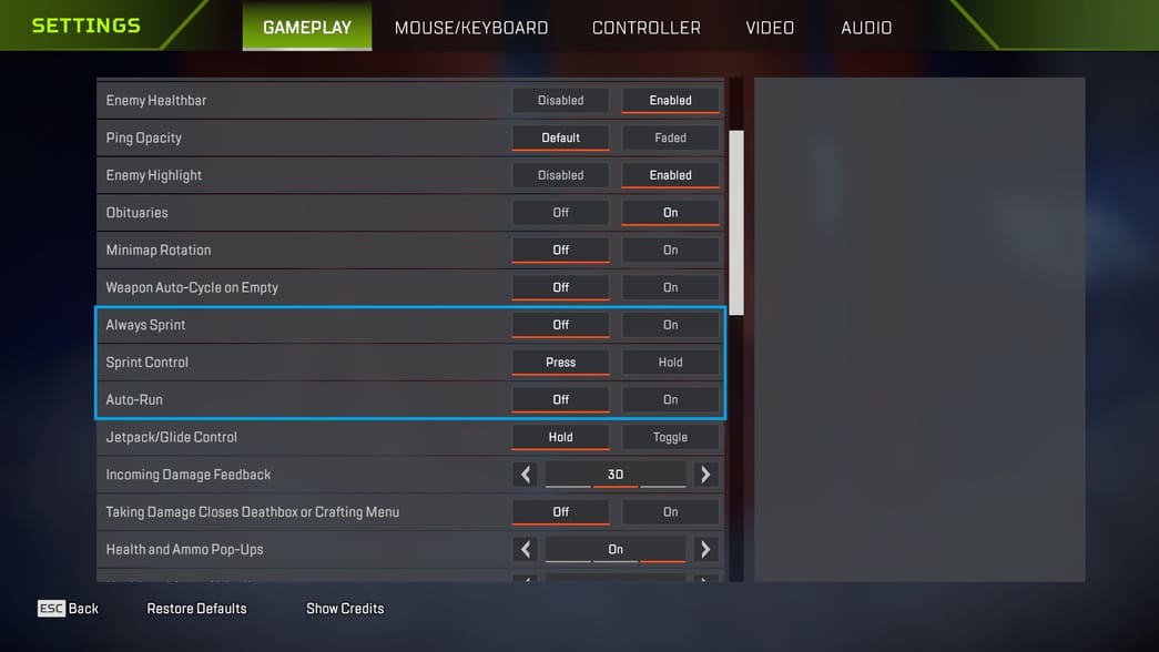 3 settings you need to change to consistently Superglide in Apex Legends