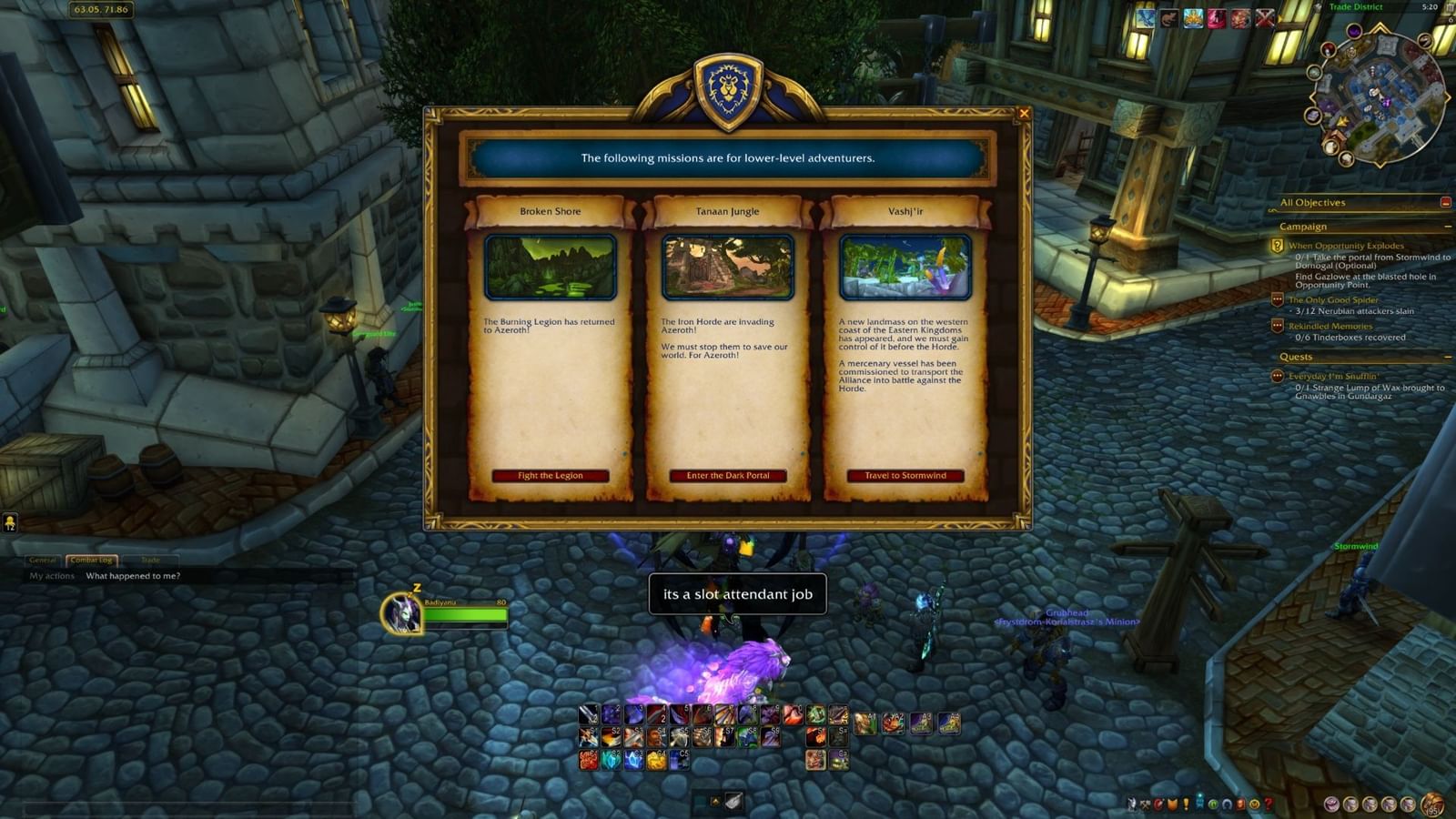 WoW: How to get to Argus