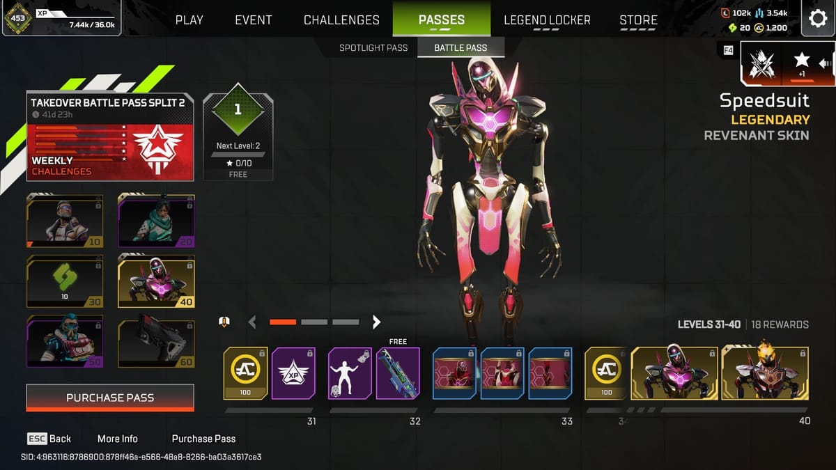 Apex Legends Season 24 Split 2 Battle Pass: All rewards and how to unlock