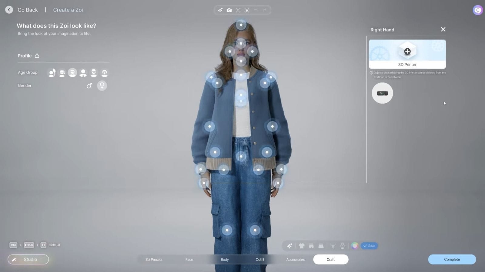 How to use the 3D Printer in Inzoi