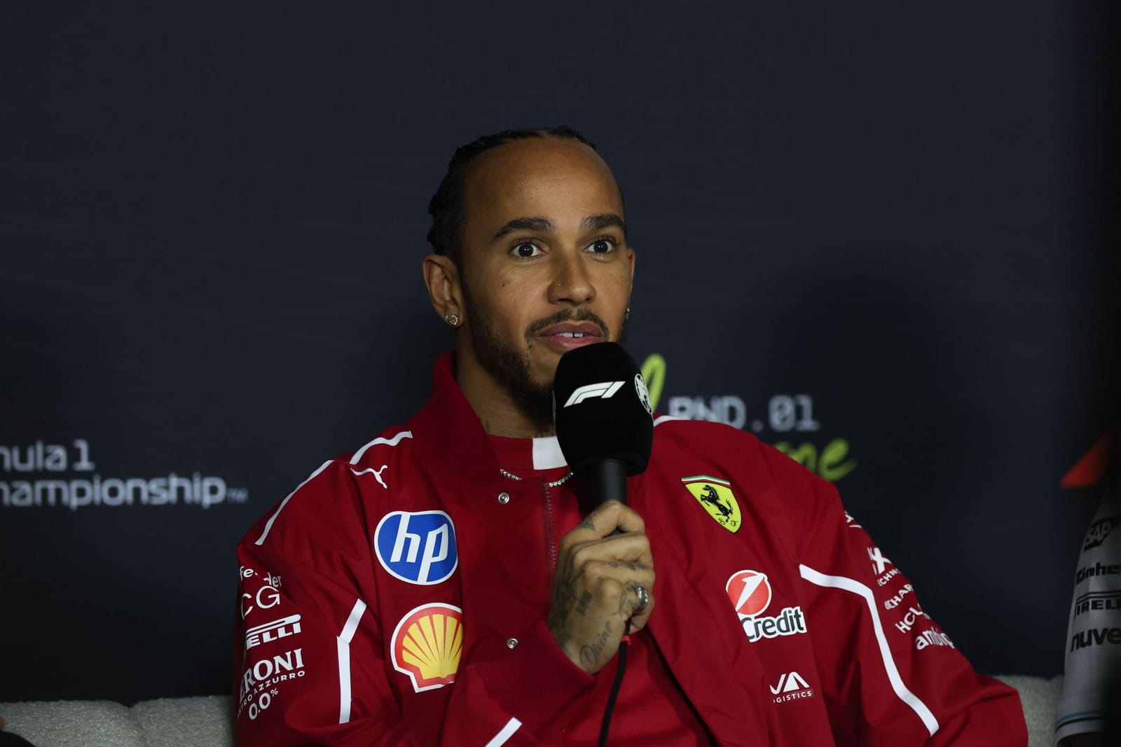 Lewis Hamilton makes his feelings known after the first day of running ...
