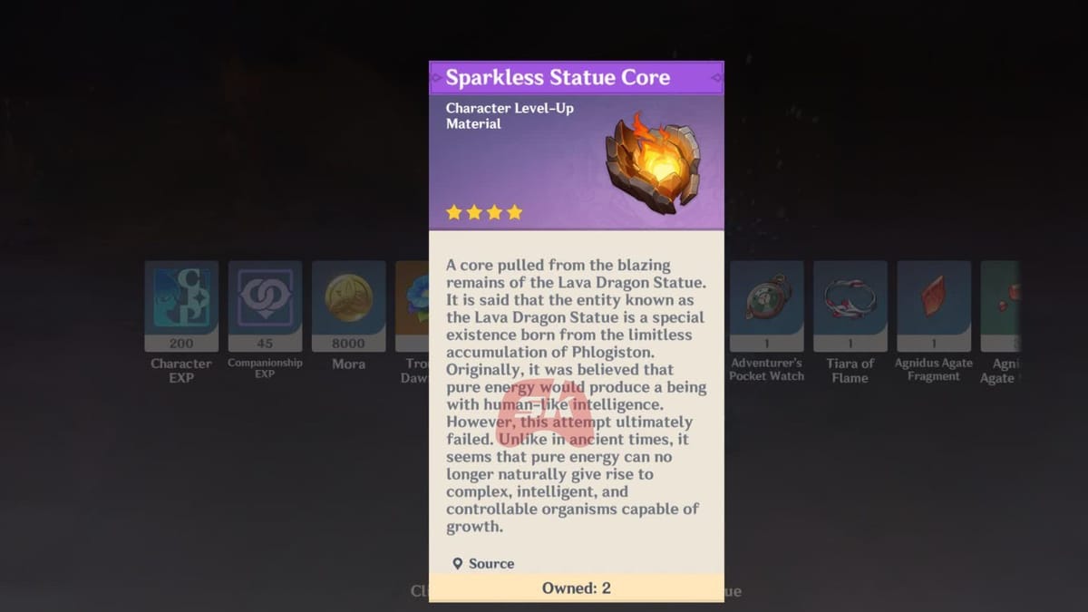 Genshin Impact: Genshin Impact Lava Dragon Statue boss guide: Location ...