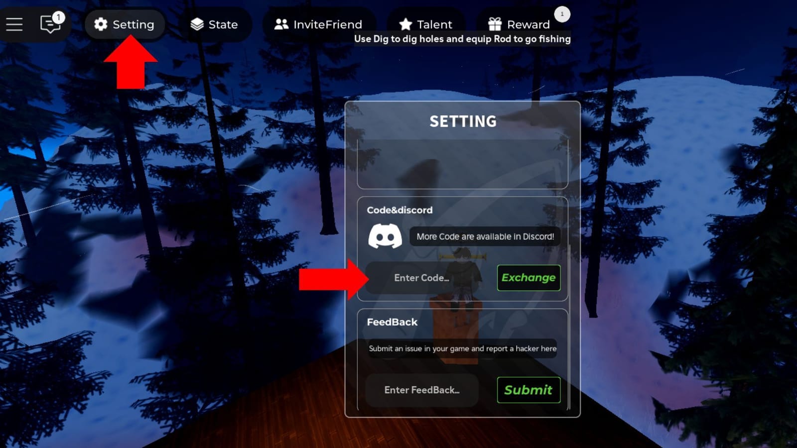 Icebound Detector codes