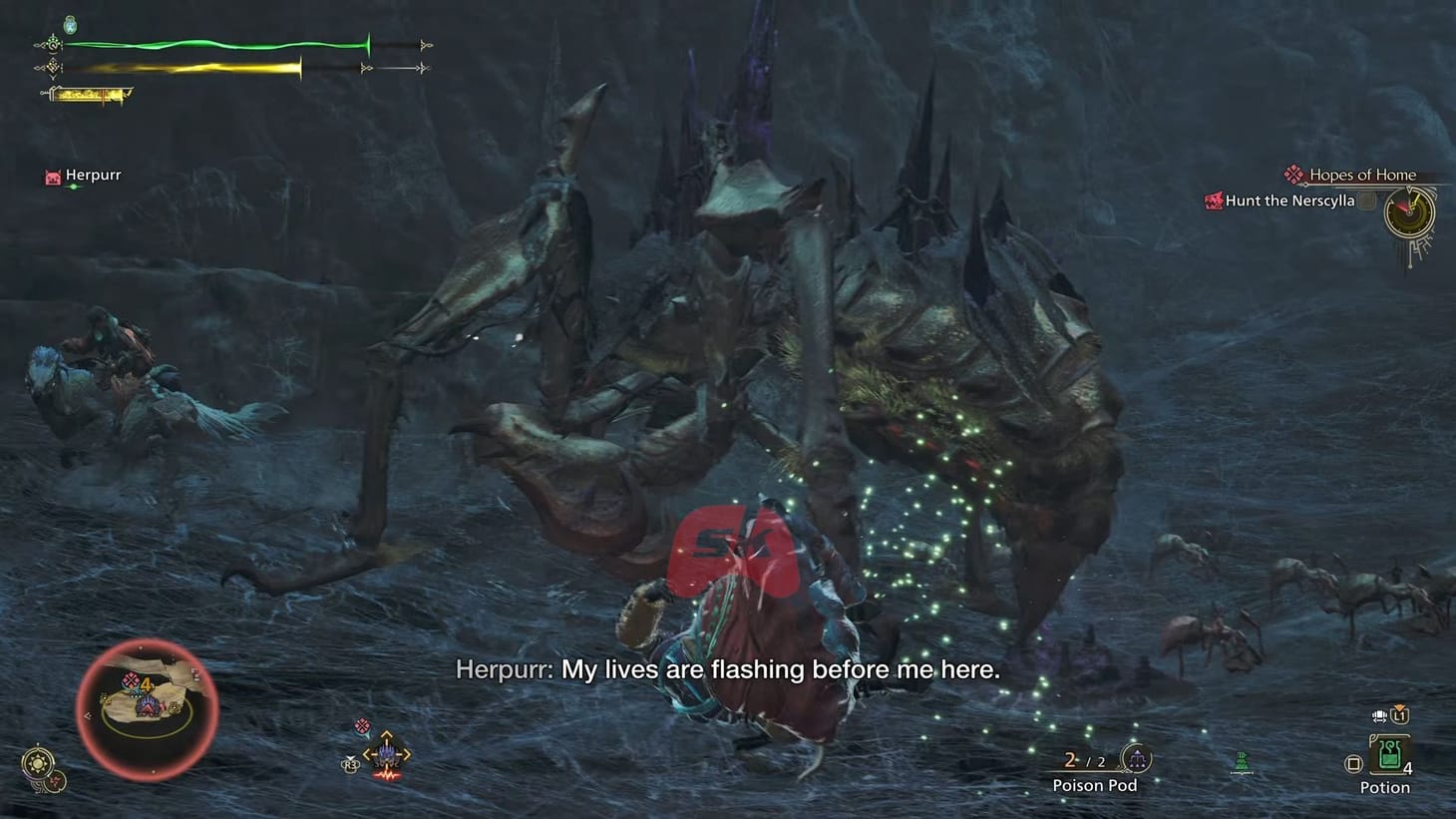 How to beat Nerscylla in Monster Hunter Wilds: Location, weaknesses ...