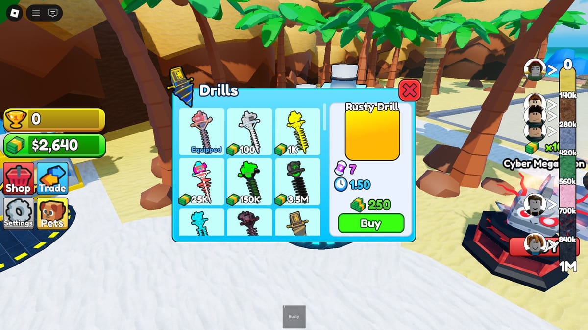 How to play Drill Digging Simulator