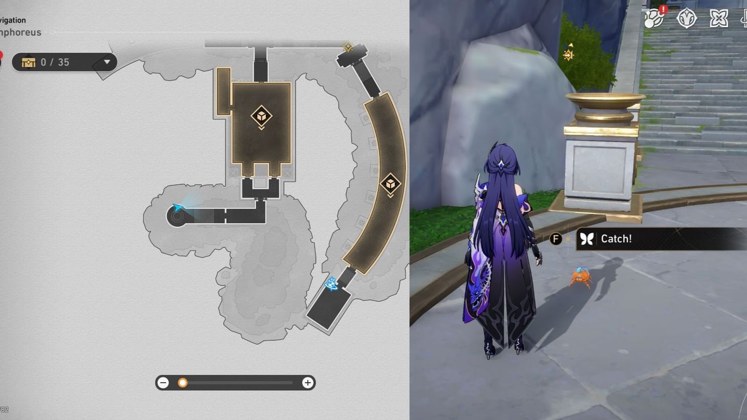 Honkai Star Rail Sanctum of Prophecy Janusopolis Nymph locations