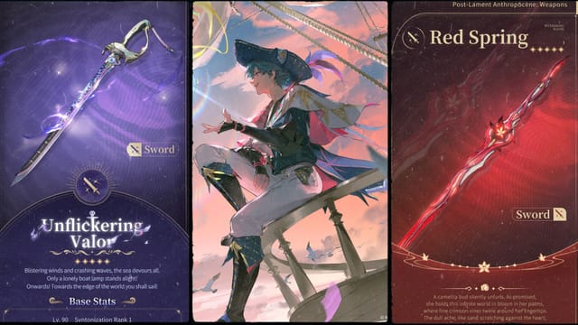 Best weapons for Brant in Wuthering Waves