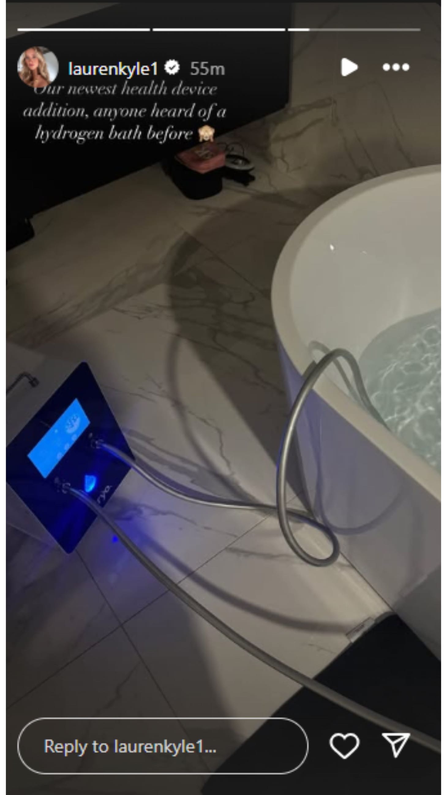 "Anyone heard of a hydrogen bath before": Connor McDavid's wife Lauren ...