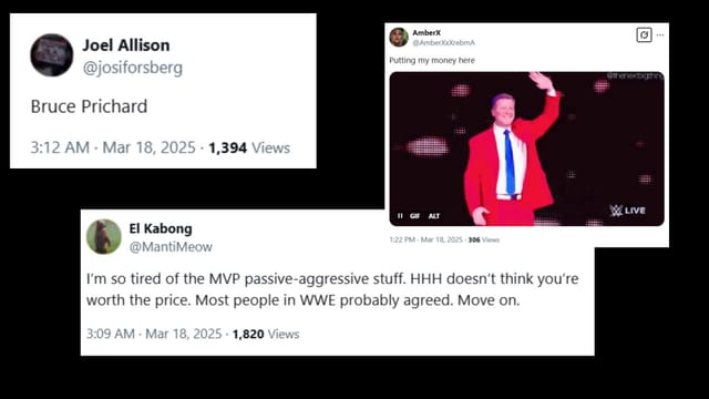 "Either Vince, John Laurinaitis, or Hunter" "Stop crying" - Fans react ...