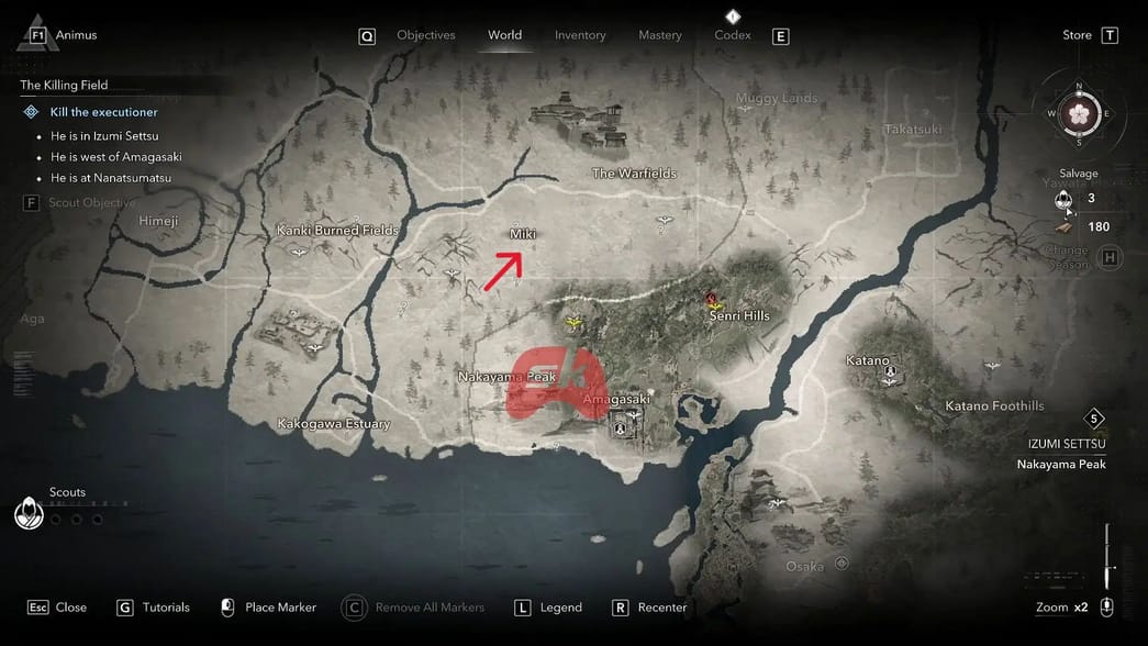 How to obtain the Lethal Lotus Petal Long Katana in Assassin's Creed ...