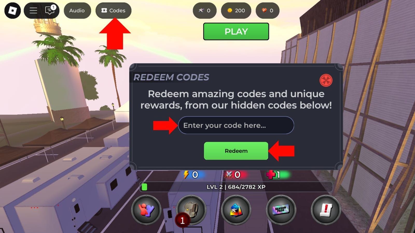 Dungeon Saga RPG codes