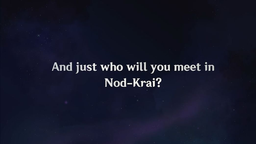 Genshin Impact confirms the first character travelers will meet in Nod-Krai