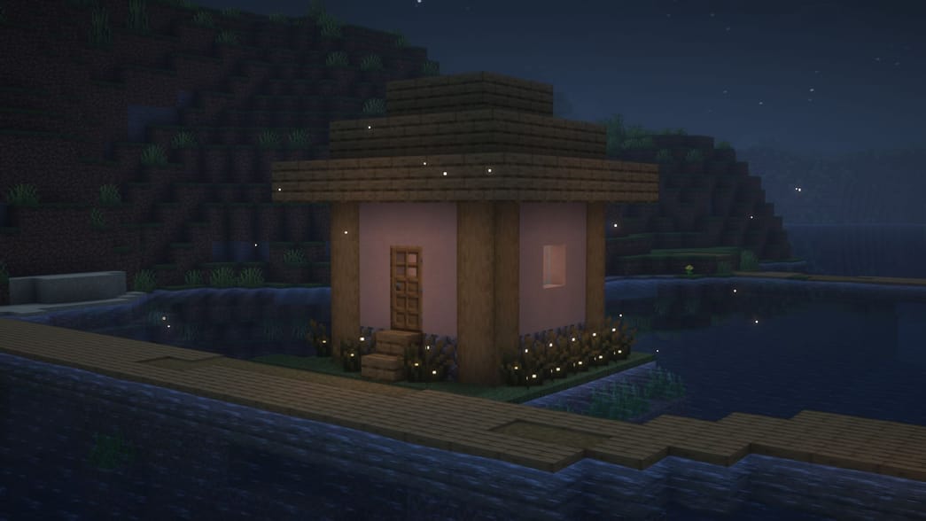 How to use firefly bush as decoration in Minecraft