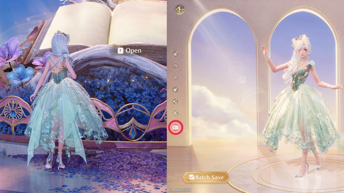How to use the Color Lookbook in Infinity Nikki