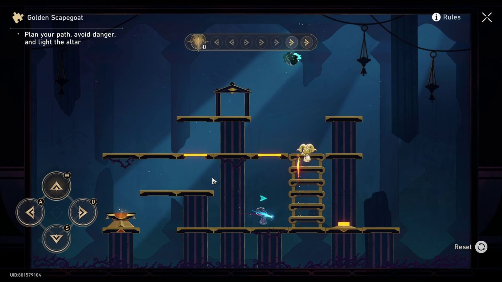 Honkai Star Rail: All Golden Scapegoat puzzle locations in Demigod Council Dawncloud